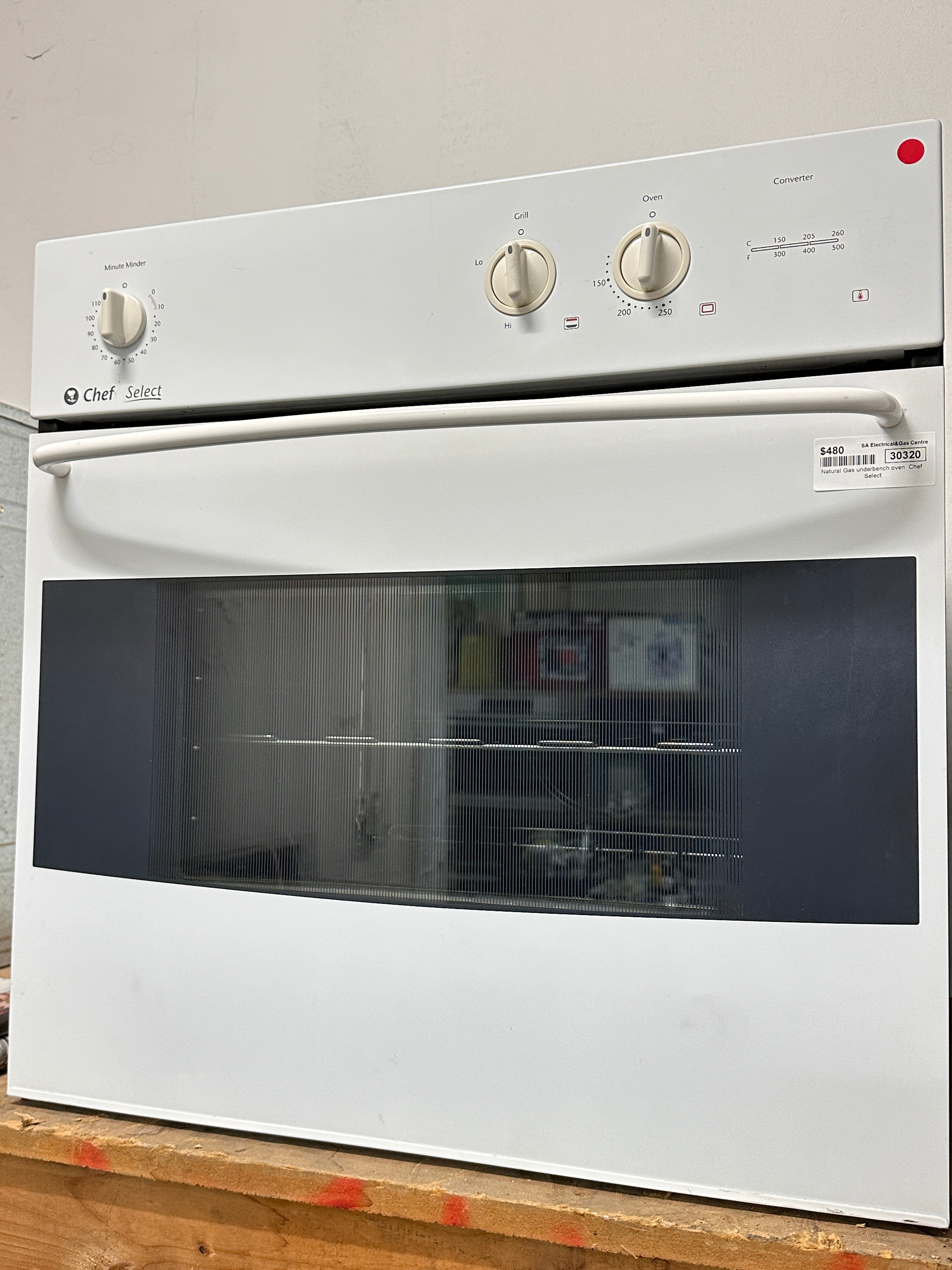 Natural Gas Underbench Oven – SA Electrical and Gas Centre