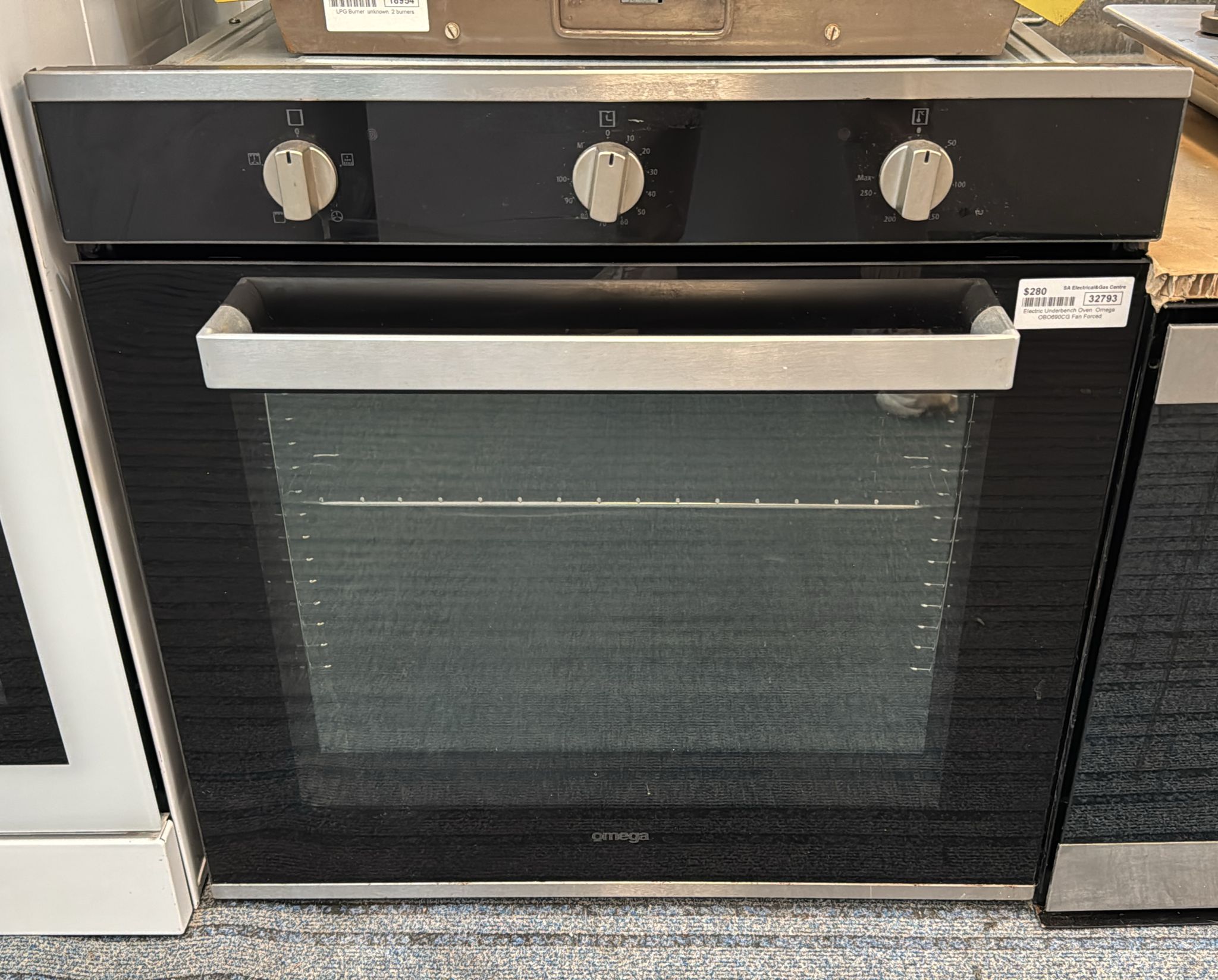 Omega Fan Forced Electric Underbench Oven OBO690CG (32793) – SA ...